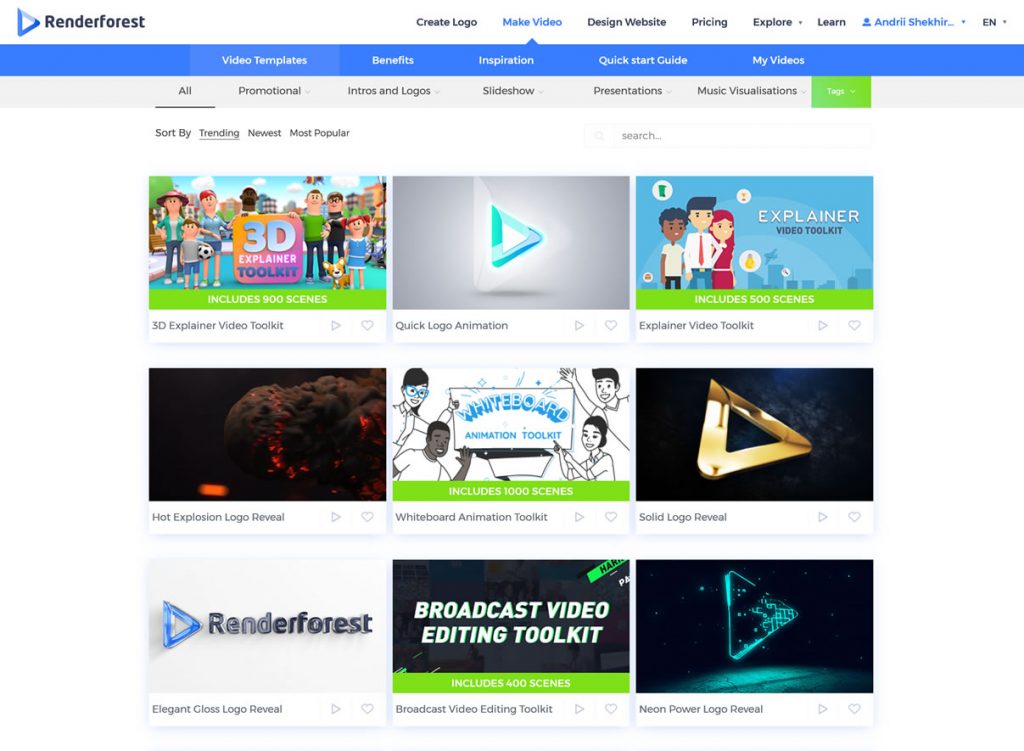 Renderforest Review 2025: a One-Stop-Shop Media Creator